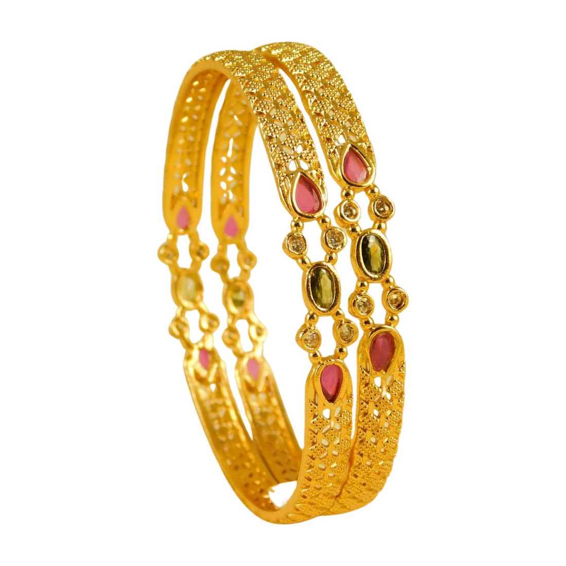 Indian Ethnic Gold Plated Jewelry Bollywood Fashion Bridal Bangles Bracelets Set | eBay